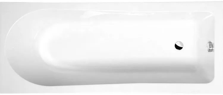 POLYSAN - LISA obdélníková vana 170x70x47cm, bílá 87111