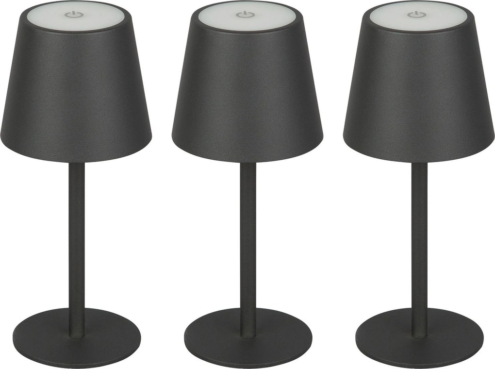 XXXLutz SADA STOLNÍCH LAMP 3 ks 8,6/20,3 cm Novel - Venkovní světla - 004076001901