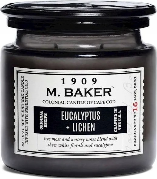 Sójová svíčka M. Baker Eucalyptus & Lichen 396 g