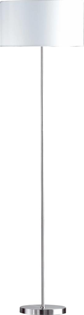 Fisher &amp; Honsel 41471 Loft, stojací lampa s vypínačem z bílého textilu, 1x60W E27, výška 151cm