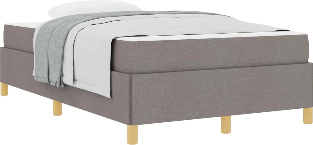 Rám postele Taupe 120 x 200 cm textil 3398931
