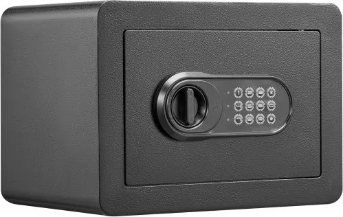 Trezor, 14,2 l, domácí trezor, ocelový bezpečnostní trezor s digitální klávesnicí