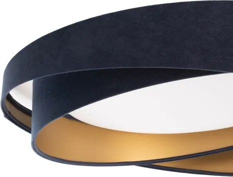 LED Stropní svítidlo GALAXY MODERN LED/24W/230V pr. 55 cm modrá/zlatá