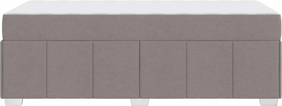 Rám postele Taupe 120 x 190 cm textil 3398276