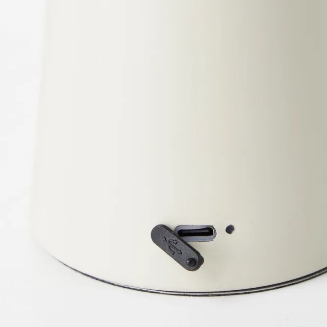 Brilliant G40895/09  Venkovní AKU stolní lampa MUFFIN béžová  USB-C
