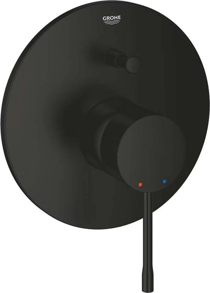 Grohe Essence New - Baterie pod omítku pro 2 spotřebiče, matná černá 192852431