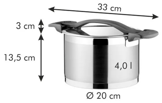 Tescoma Ultima hrnec s poklicí, 4l