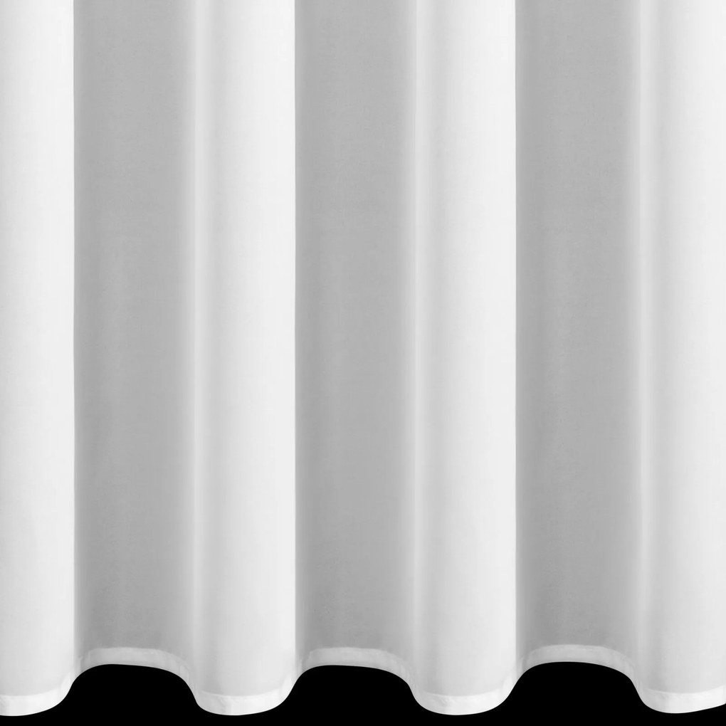 ZÁCLONA NA PÁSCE GABRIELA 140X270 CM BÍLÁ