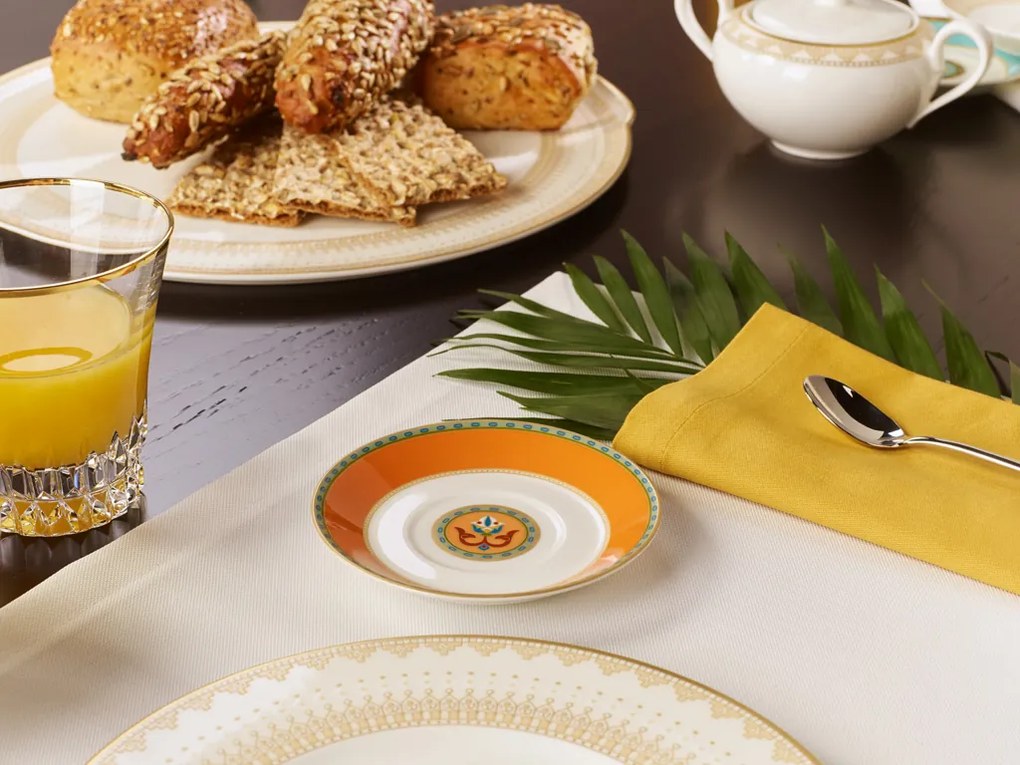 Villeroy&Boch Villeroy & Boch Samarkand Mandarin podšálek na moka/espresso 126 mm