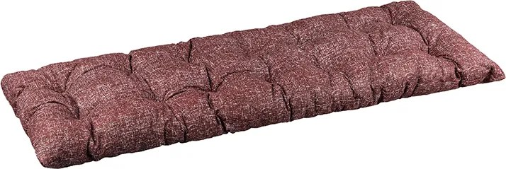 Bellatex Sedák na lavici prošívaný Červená 40x140 cm