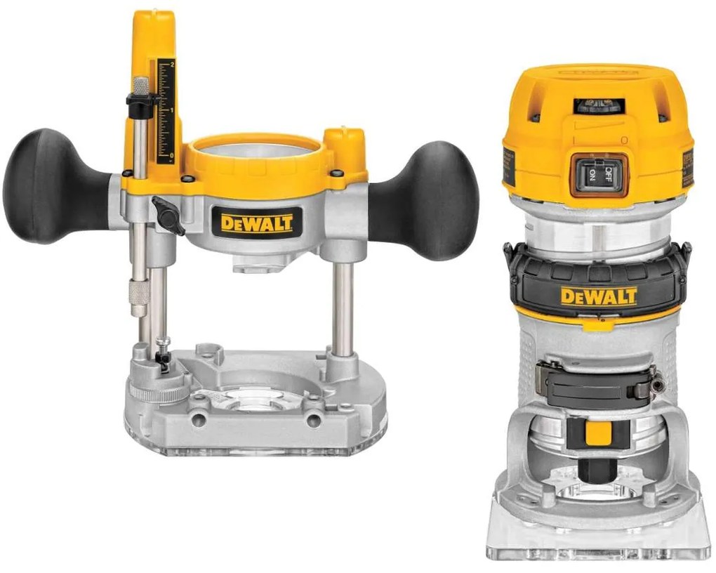 DeWALT Nářadí - Vrchní frézka 2v1, 900 W D26204K