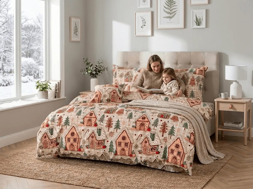 Povlečení z mikrovlákna GINGER HOME barevné Rozměr povlečení: 70 x 90 cm | 140 x 220 cm