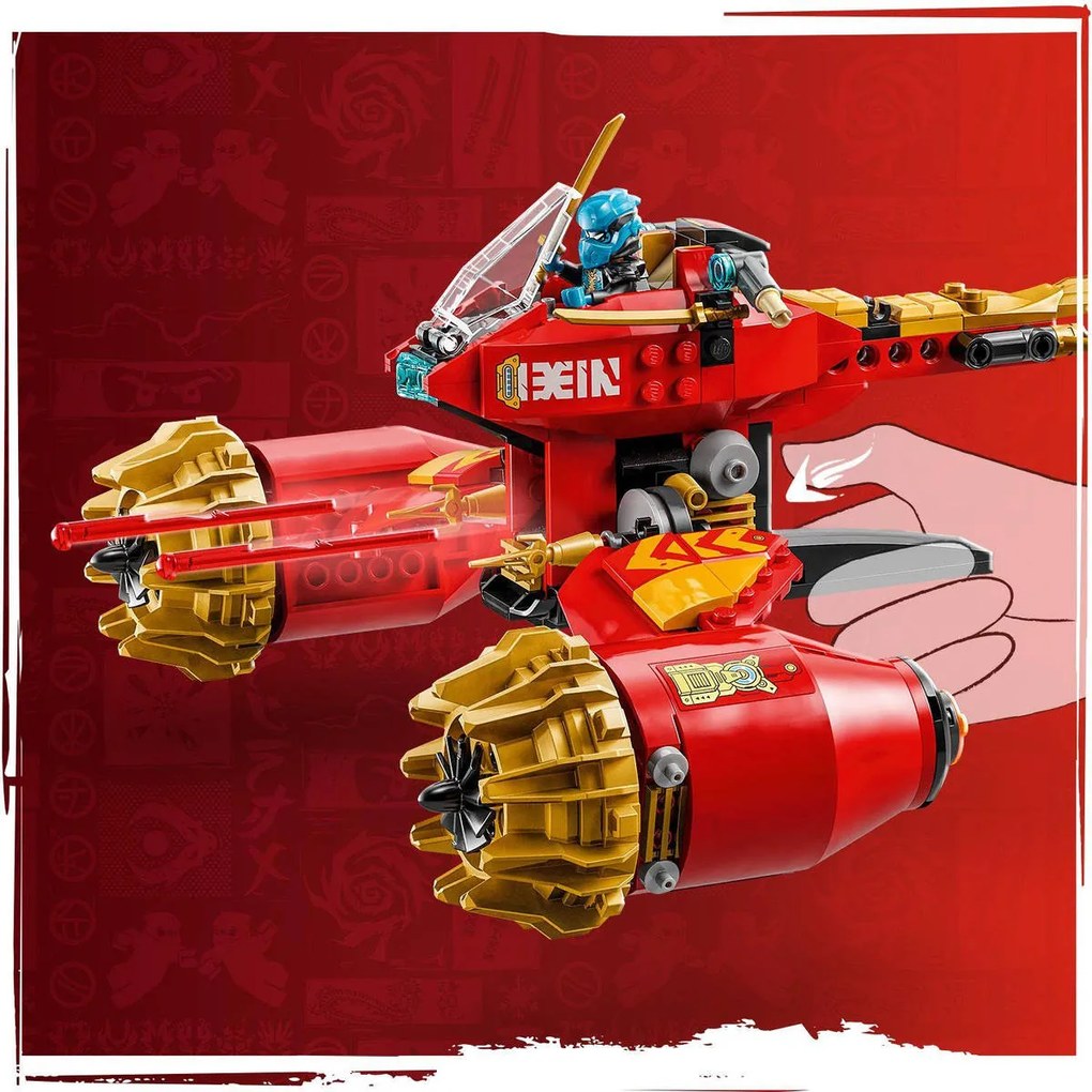 LEGO NINJAGO Kaiův bouřný jezdec a robot 71830 STAVEBNICE 2271830