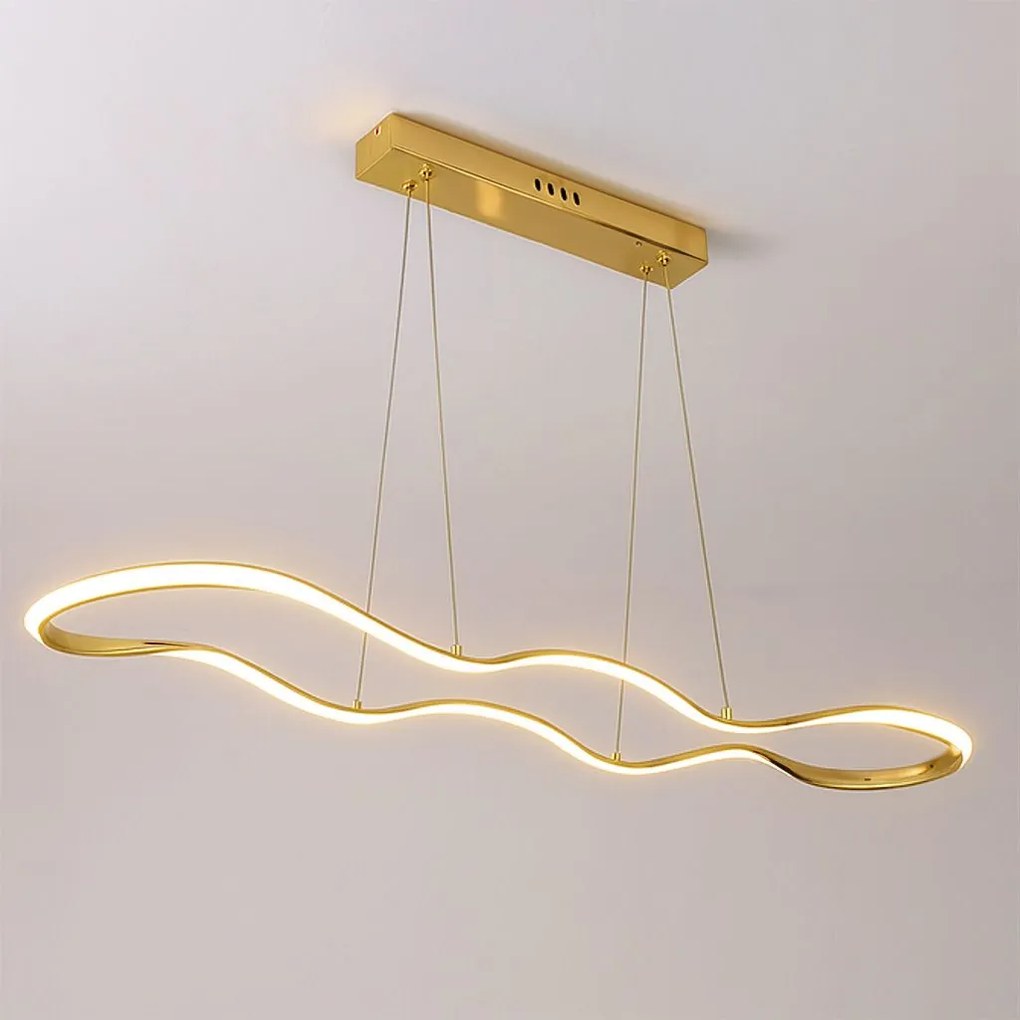 Toolight Závěsné LED osvětlení E1 LHJ028-CP zlaté