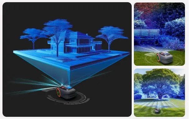 Robotická sekačka Segway Navimow i108E + Modul 4G ZDARMA