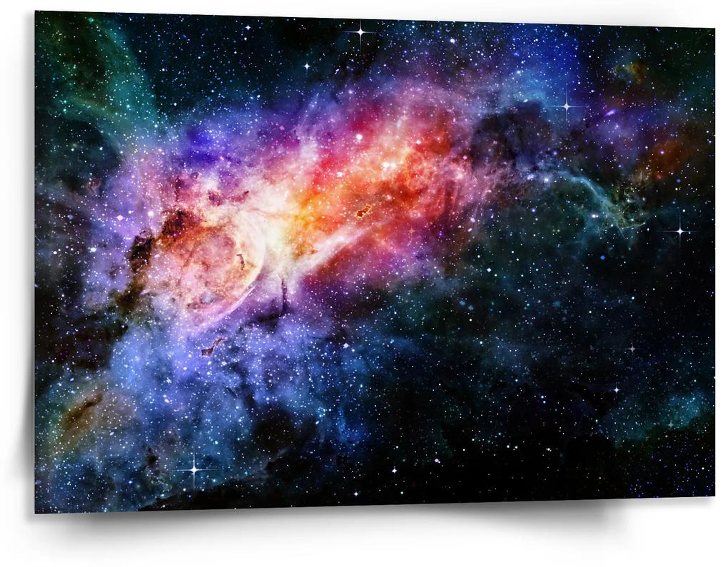 Obraz SABLIO - Vesmírná záře 150x110 cm