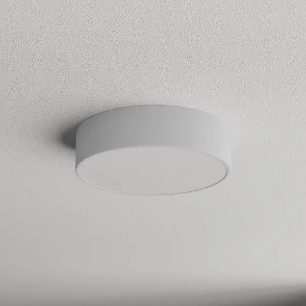 Koupelnové stropní svítidlo se senzorem CLEO 2xE27/24W/230V pr. 30 cm šedá IP54