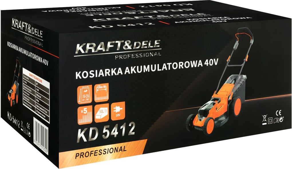 Kraft&Dele Akumulátorová sekačka KD5412 KD5412