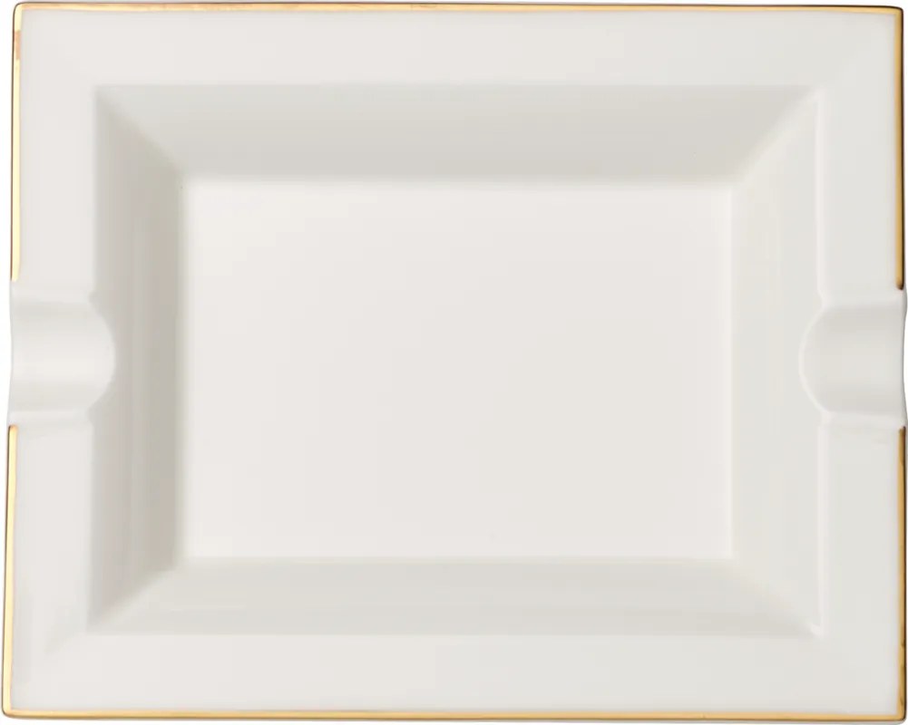 Villeroy&Boch Villeroy & Boch Anmut Gold Anmut Gold porcelánový popelník, 17x21 cm