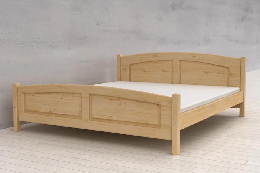 Via-nábytek Postel LUKAS masiv borovice 120 x 200 Povrchová úprava postele: Borovice (lakovaná)