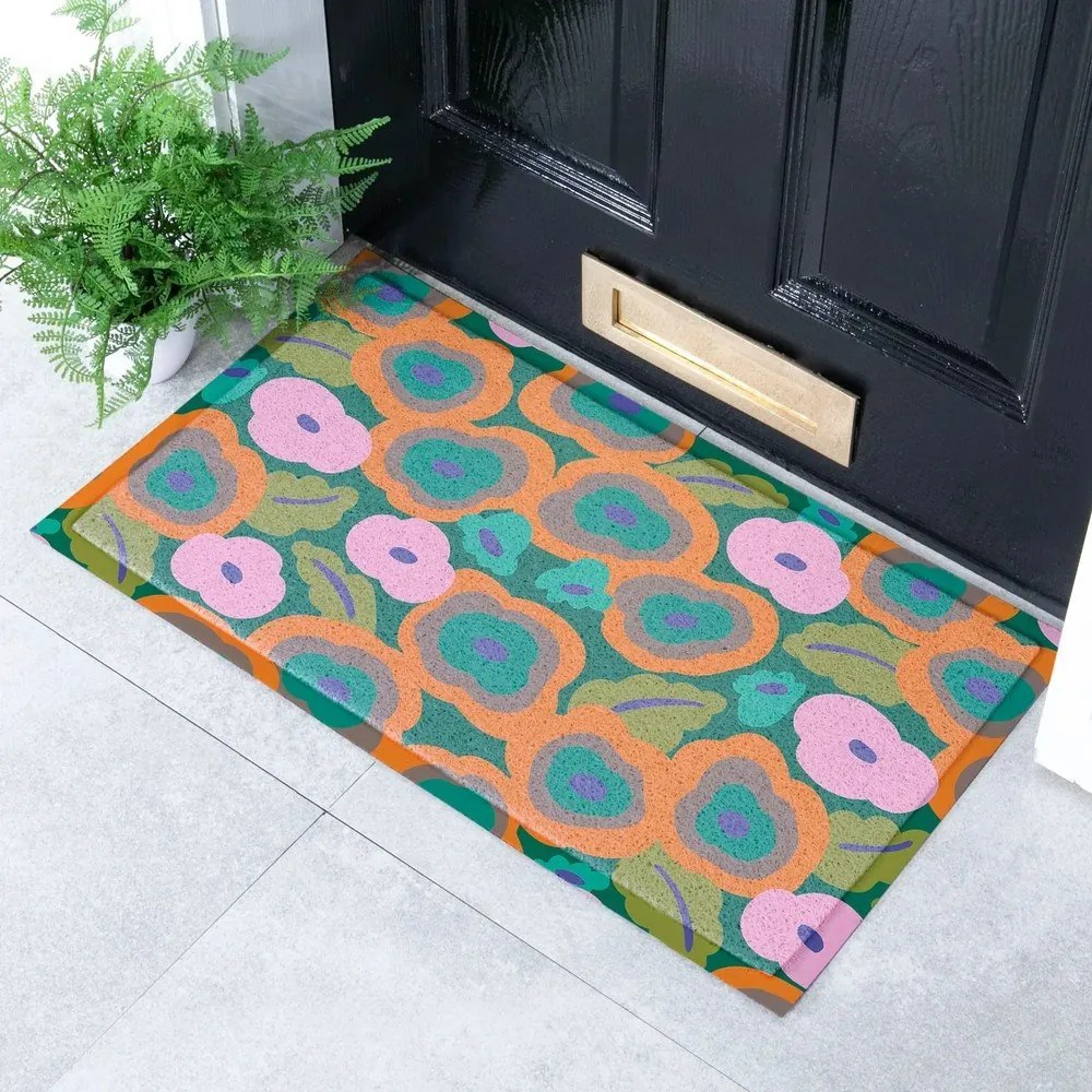 Rohožka z recyklovaného plastu 40x70 cm Elizabeth Olwen – Artsy Doormats