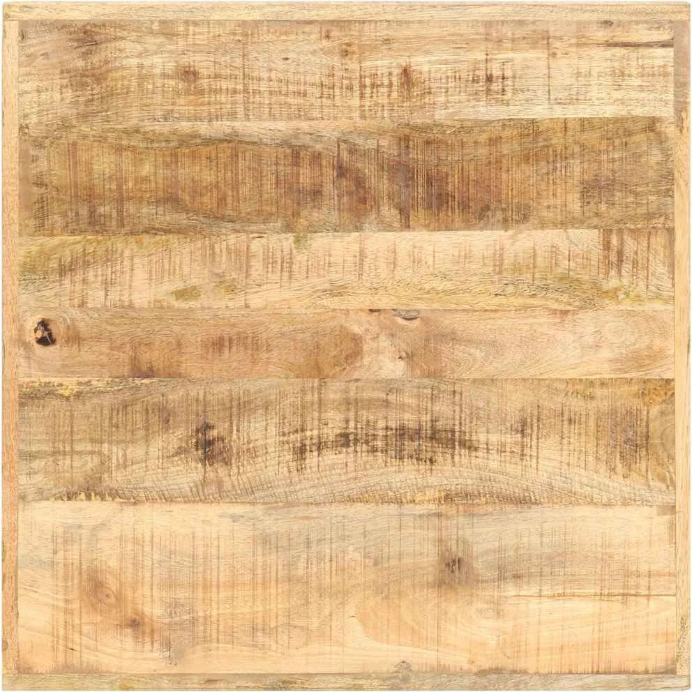 Barový stůl 60 x 60 x 107 cm hrubé mangovníkové dřevo 286610
