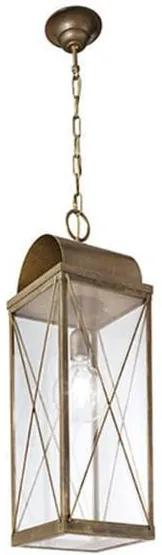 Il Fanale 265.18.FF Lanterne, závěsná venkovní lampa ze železa, 1x105W E27, výška 73cm, IP44