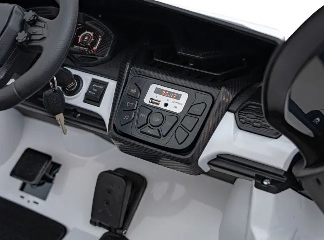 Elektrické autíčko Lamborghini Revuelto XL STRONG bílé