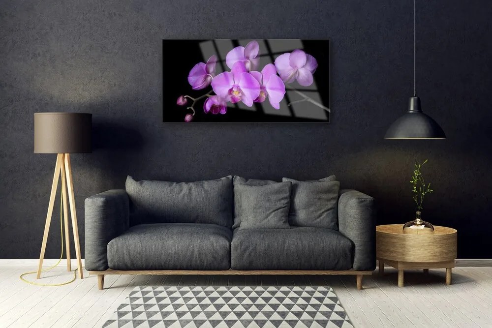 Plexisklo-obraz Vstavač Orchidej Květiny 100x50 cm