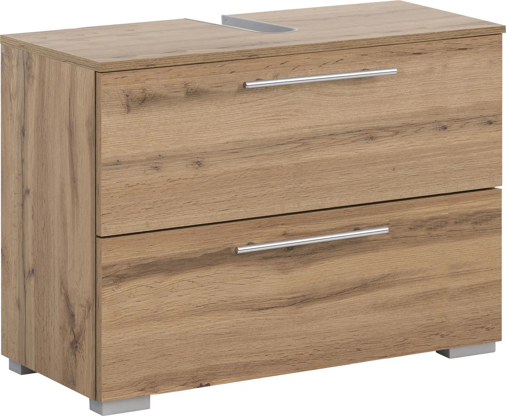 Schildmeyer Koupelnová skříňka pod umyvadlo Carlos (Šířka 80 cm, Dubový venkovský dům)