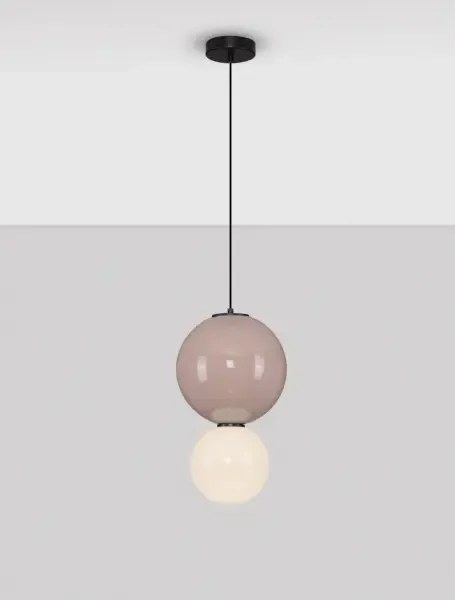 Designový lustr Noesis 25 Kávová