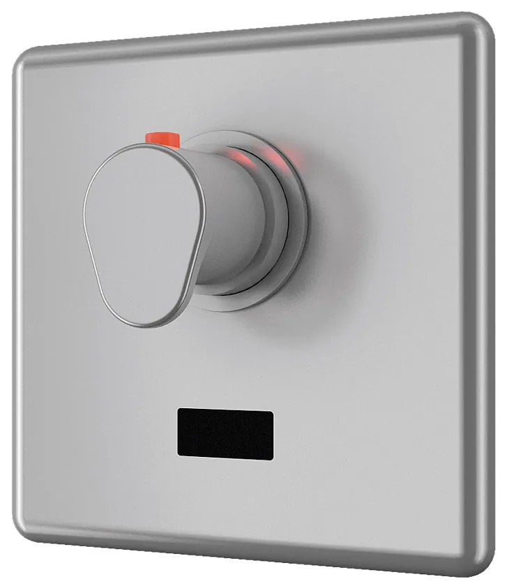 Sanela - Automatické ovládání sprchy s elektronikou ALS s termostatickým ventilem pro teplou a studenou vodu, 24 V DC