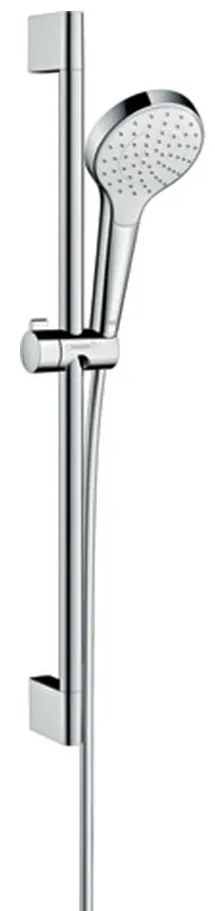 Hansgrohe Croma Select S, sprchová sada 1jet se sprchovou tyčí 65 cm, bílá/chromová, HAN-26564400