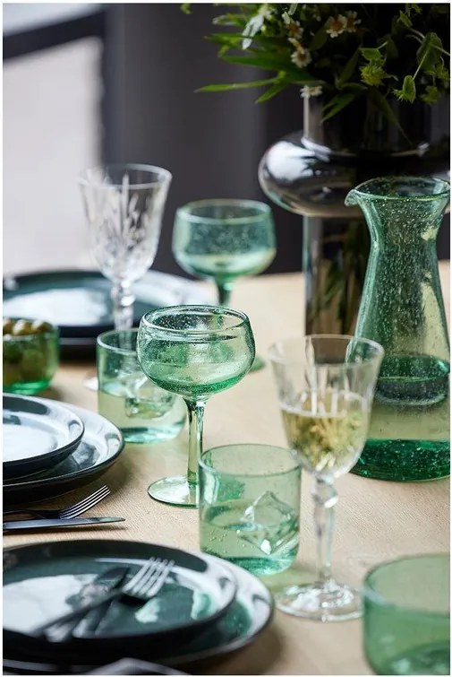 Křišťálové skleničky v sadě 4 ks na víno 210 ml Melodia – Lyngby Glas