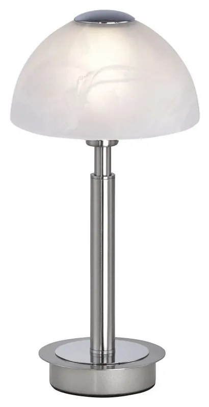 PN 4024-55 LED stolní lampa, svítidlo na čtení, ocel, sklo 3000K - PAUL NEUHAUS