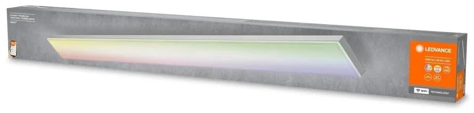 Chytrý LED panel PLANON 120 x 10, RGB + nastavitelná bílá