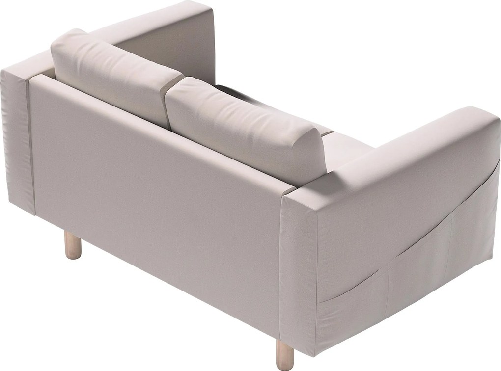 Potah na pohovku IKEA Norsborg 2-místná barva béžová látka sametová