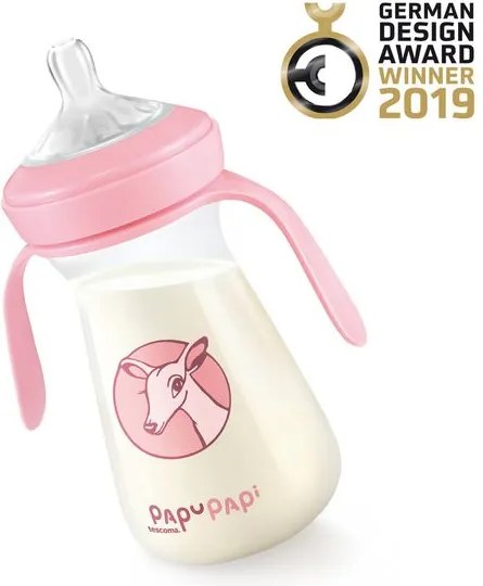 TESCOMA Láhev PAPU PAPI 250 ml, růžová