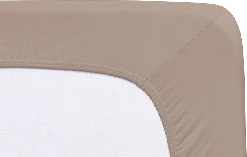 Florella Prostěradlo Avance Jersey Elastan Koreander, 140-160x200-220 cm