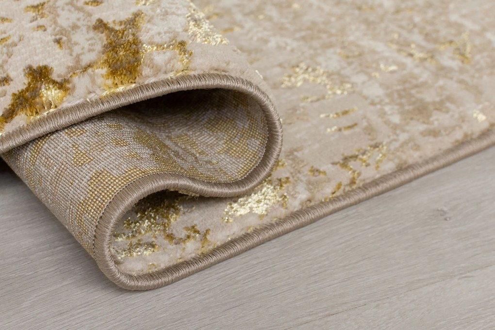 Flair Rugs koberce Kusový koberec Eris Arissa Gold - 120x170 cm