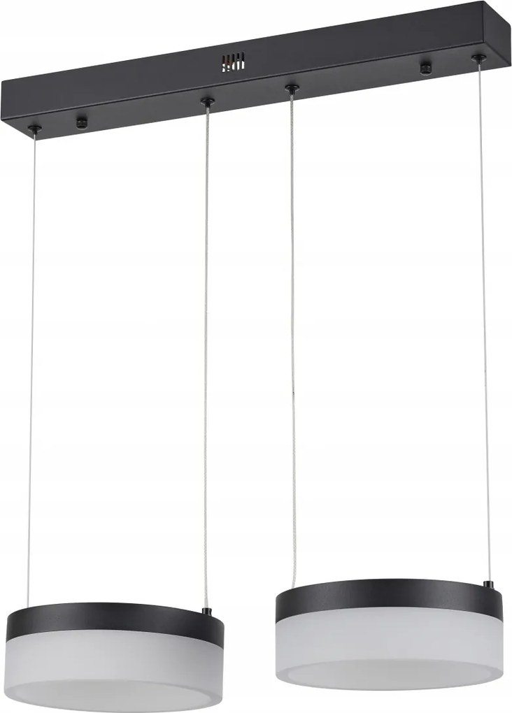 Závěsná lampa Reality 2x Ring body světla, integrovaný Led zdroj