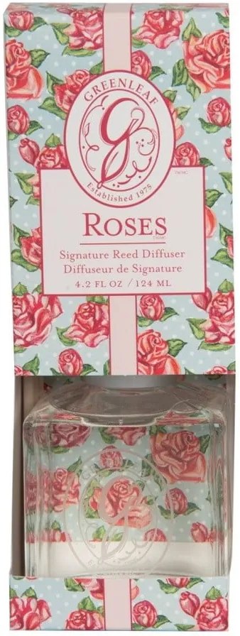 BonamiDifuzér s vůní růže Greenleaf Signature Roses, 124 ml