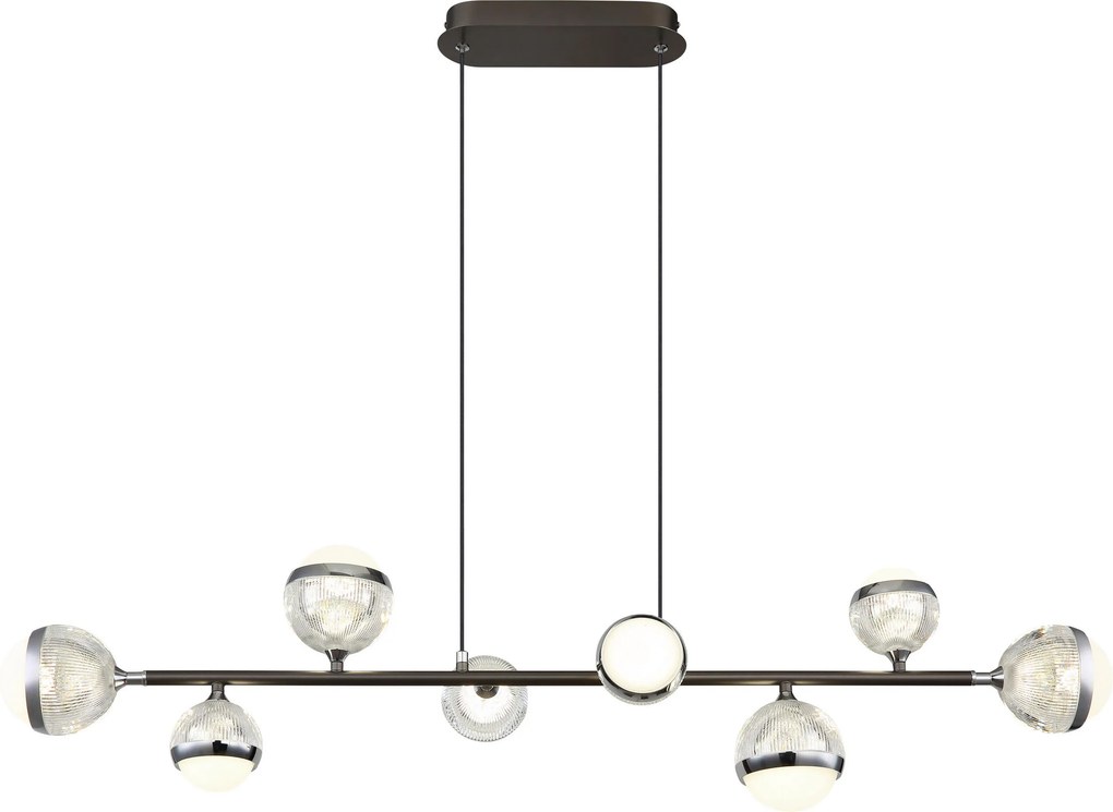 XXXLutz ZÁVĚSNÉ LED SVÍTIDLO, 109/24/120 cm Globo - Online Only svítidla - 007326090303