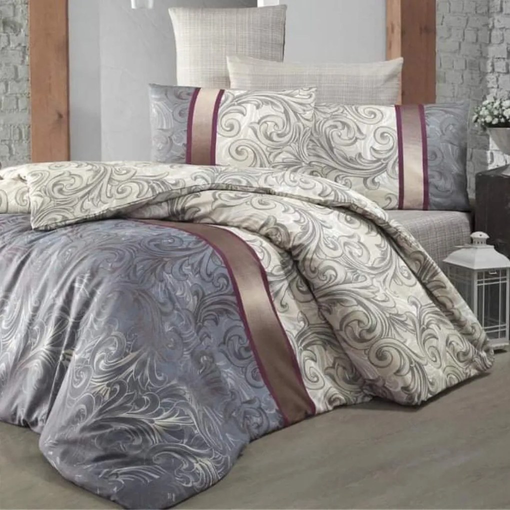 Bavlněné povlečení Charlote TiaHome - 1x Polštář 90x70cm, 1x Přikrývka 140x220cm