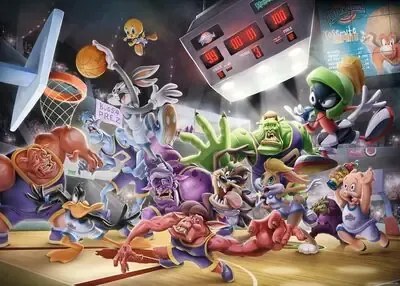 Ravensburger Space Jam: Final Dunk / 1000 dílků / od 14 let