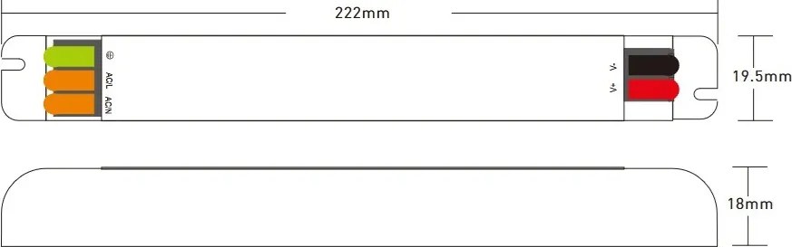 T-LED 056731 LED zdroj 24V 60W zdroj NANO-24-60