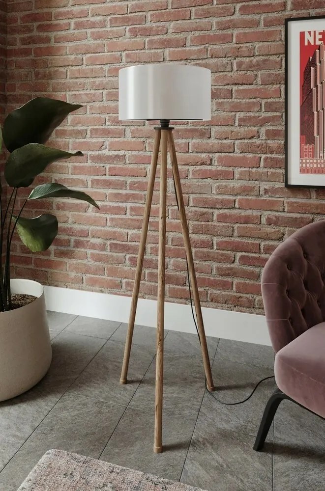 Stojací lampa KS-11104 Cream Brown
