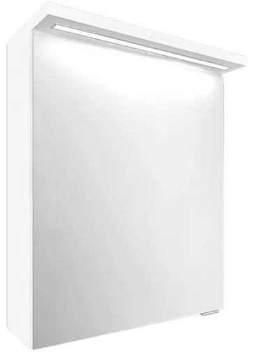 A-Interiéry Zrcadlová skříňka závěsná s LED osvětlením Elis W 50 ZS - elis w 50zs