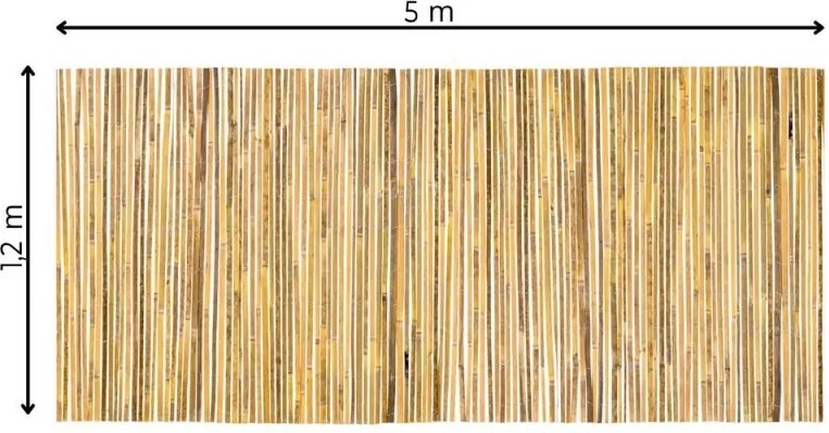 Bambusová rohož 1,2x5 m SPRINGOS GA0230
