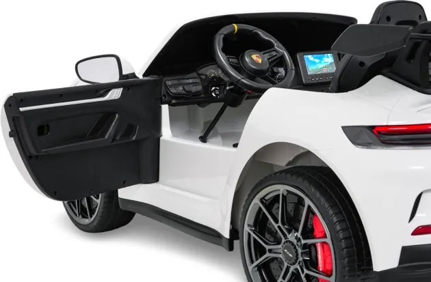 Elektrické autíčko Porsche 911 GT3 MP4 bílé